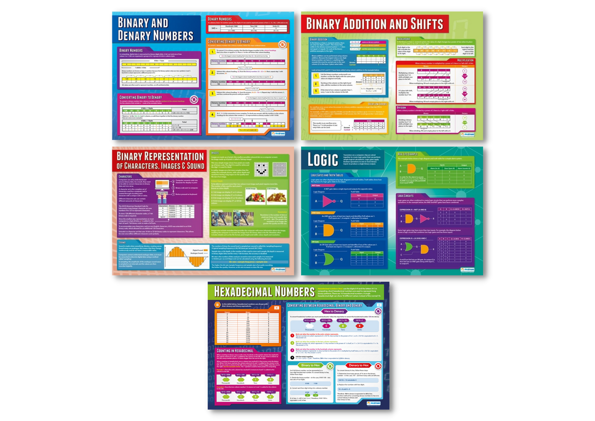 Data Representation Poster Set of 5 – Bright Education Australia