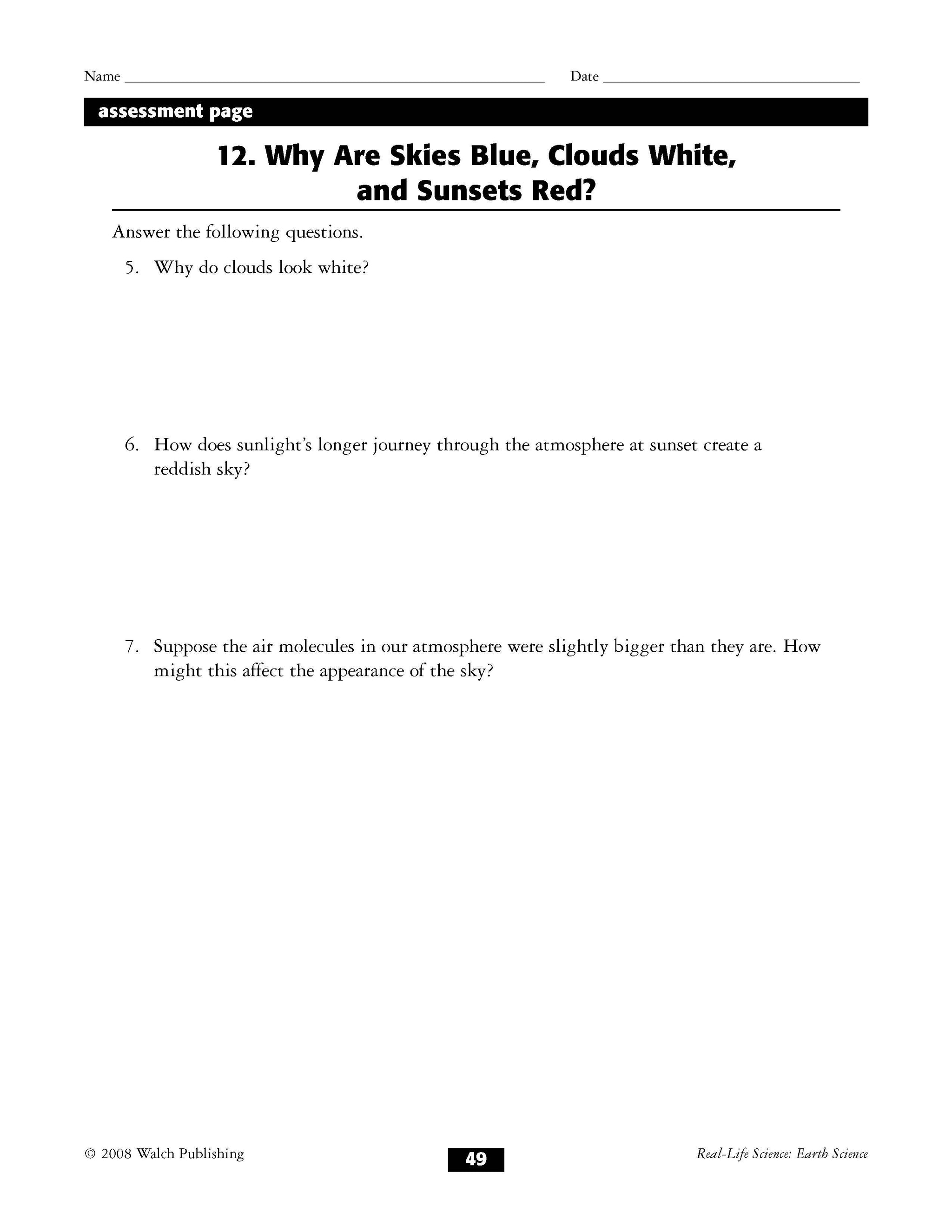 Real Life Earth Science Book Real Life Earth Science Book | Science ...