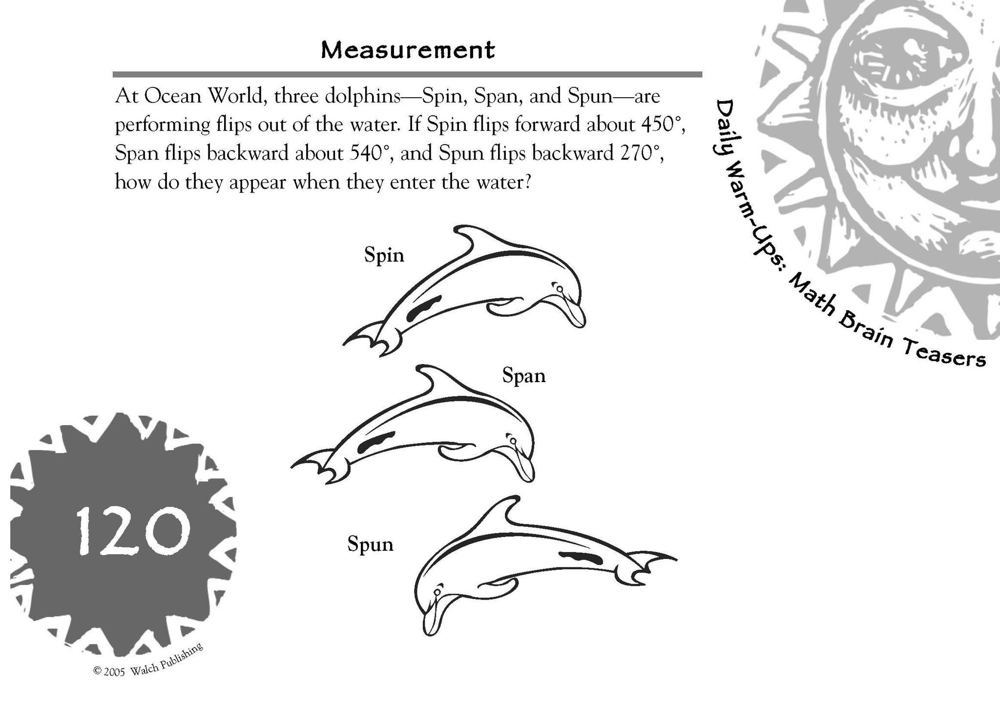 Daily Warm Ups Math Brain Teasers Level 1 Book | Maths Books | Maths ...