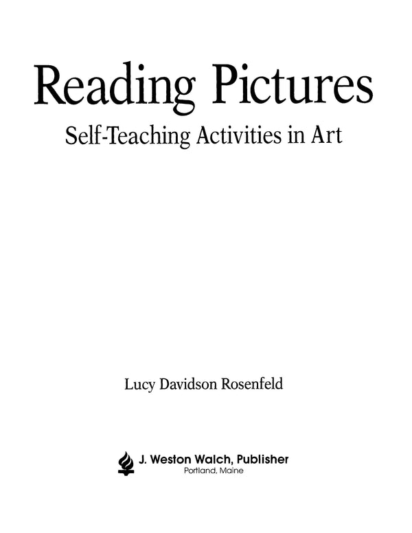Reading Pictures Book | Visual Art Books | Visual Art Textbooks ...